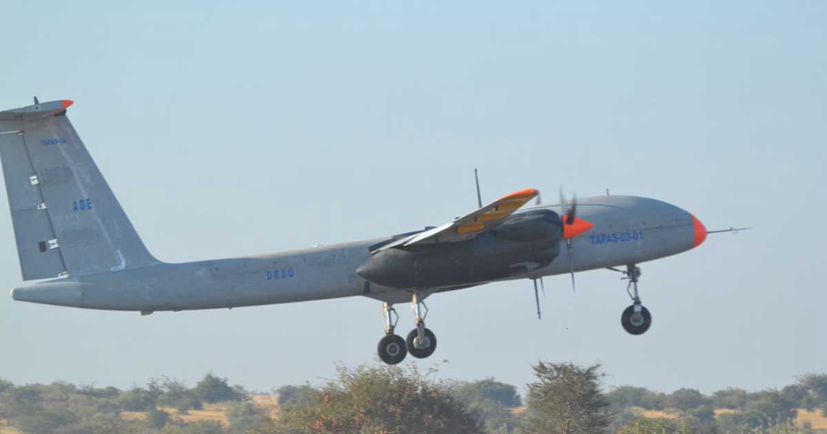DRDO successfully carries out test flight of indigenous Rustom 2 drone ...