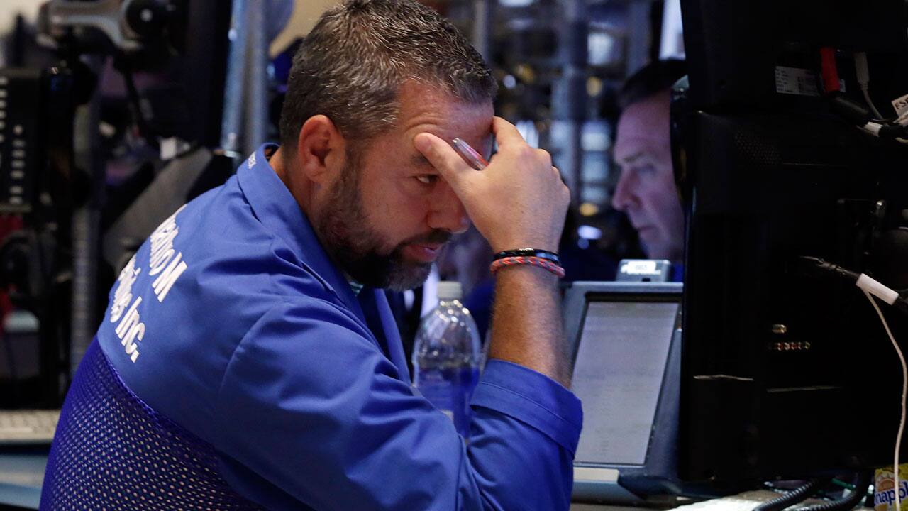 Dow Jones Industrial Average plunges over 1,000 points, sinks into ...