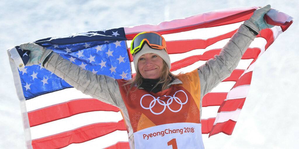 Winter Olympics 2018: Jamie Anderson survives high winds, crash to ...