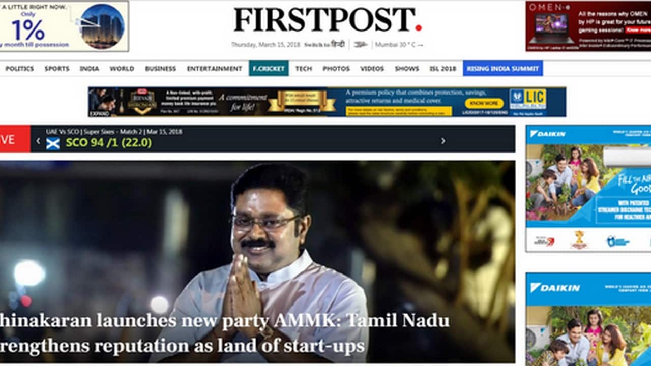 Firstpost chosen best digital news platform by afaq's Buzziest Brands ...
