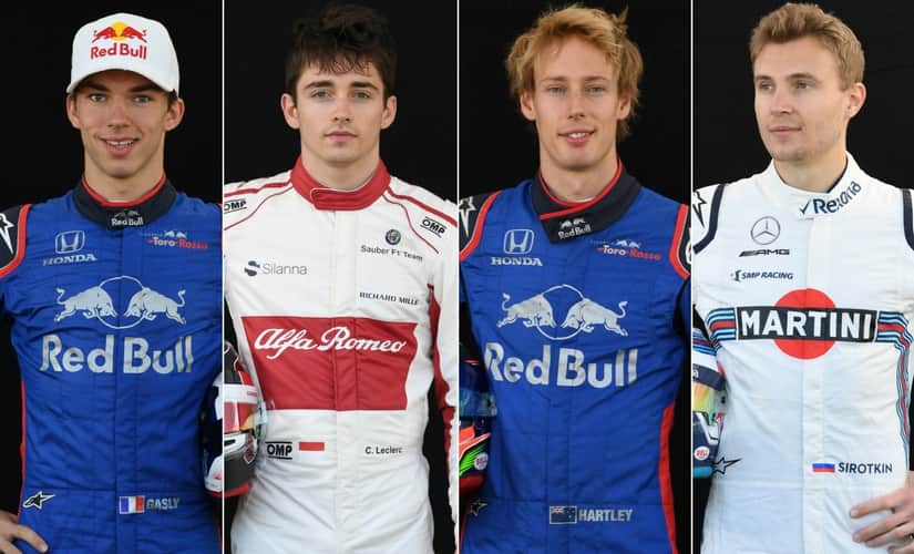 Formula One 2018 season: From Sergey Sirotkin to Charles Leclerc, meet ...