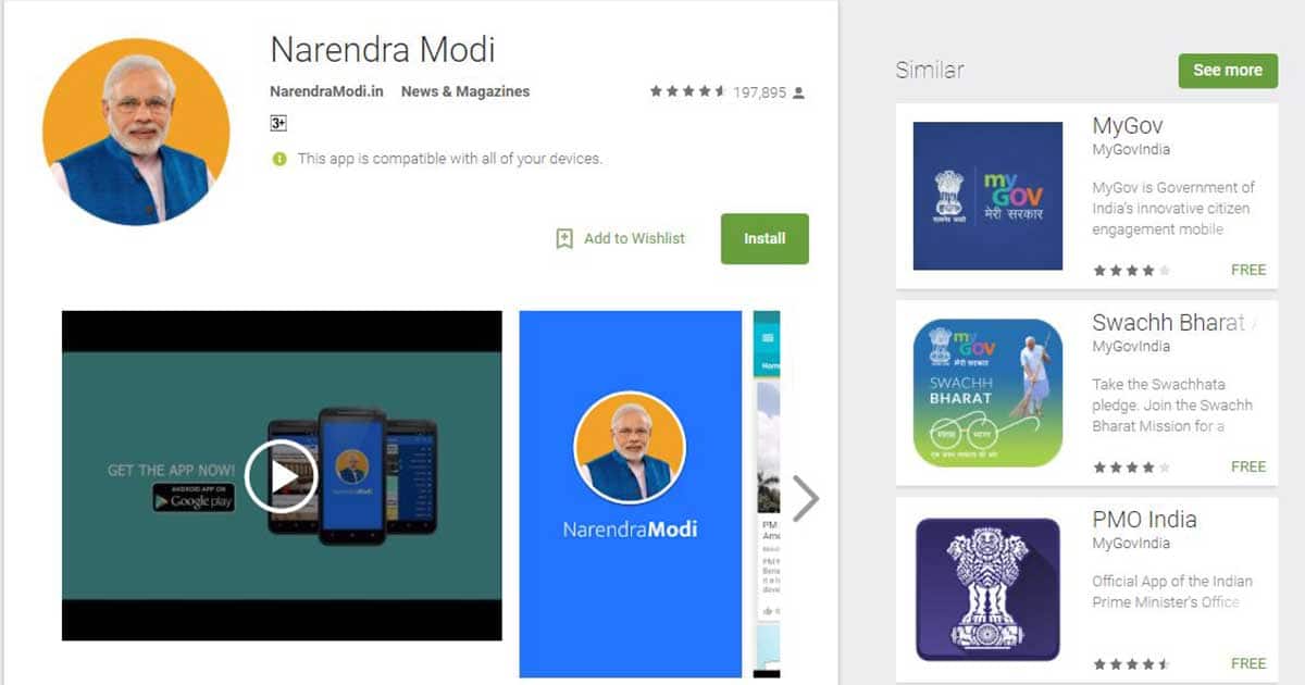 Narendra Modi reiterates the benefits of empowering the nation through ...