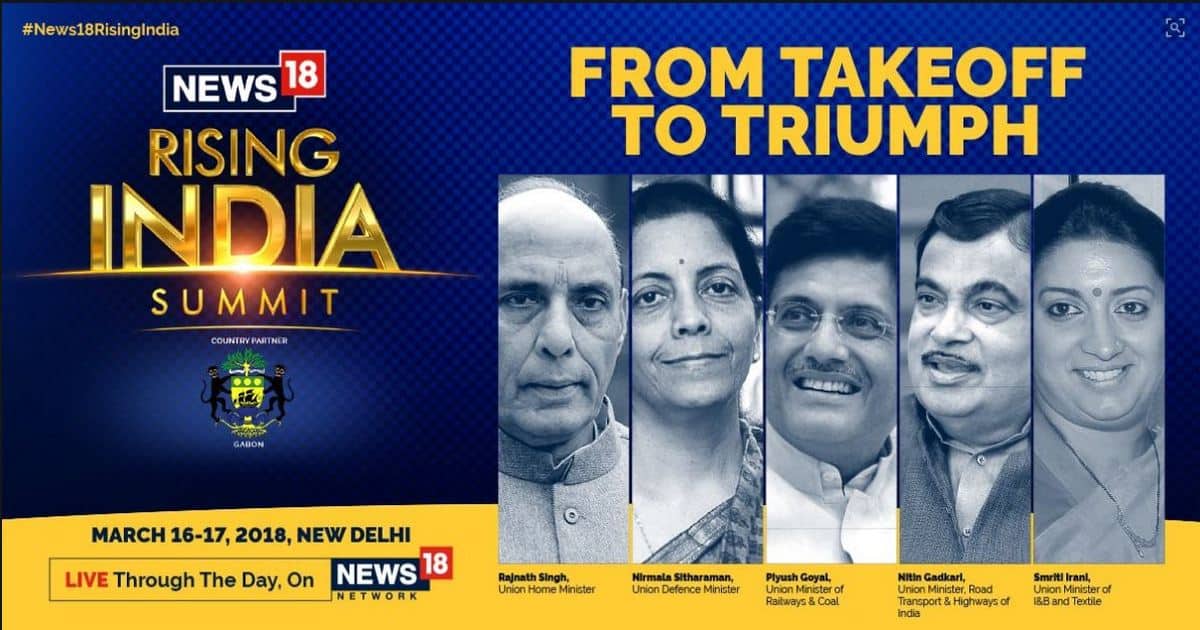 Narendra Modi to deliver keynote address at News18's Rising India ...