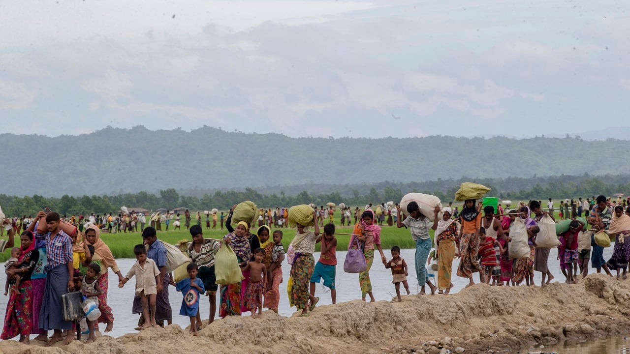 Myanmar builds military bases where Rohingya Muslims once lived and ...