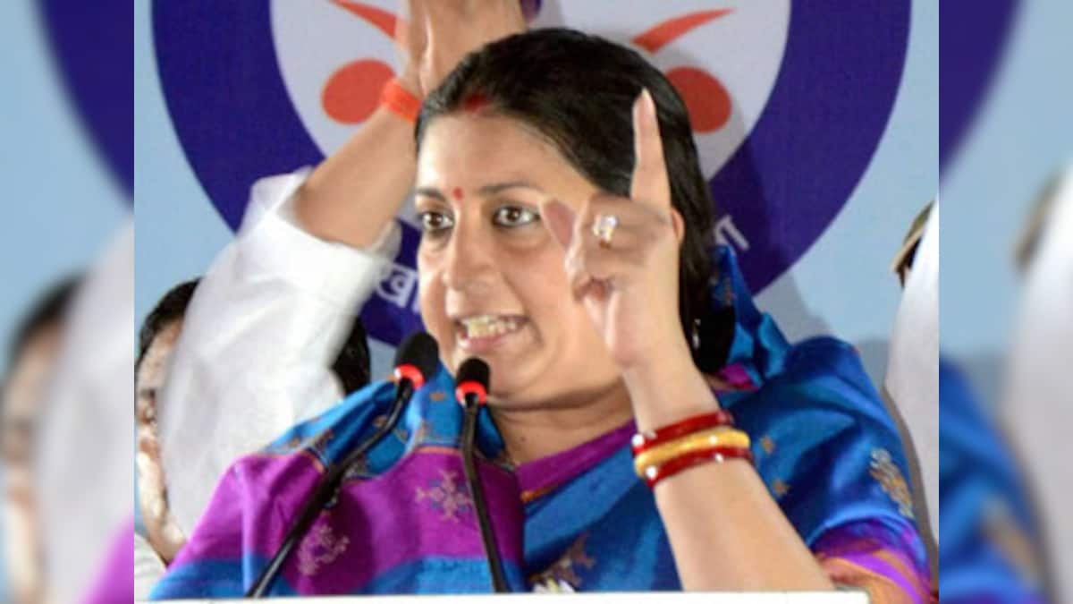 Smriti Irani draws links between Rahul Gandhi, fugitive arms dealer ...