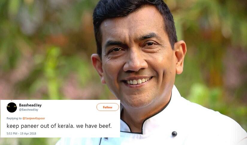 Sanjeev Kapoor gets trolled for his 'Malabar paneer' recipe on Twitter ...