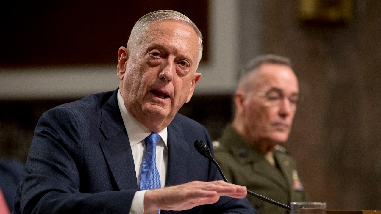 US defence secretary Jim Mattis slams Vladimir Putin for trying to ...