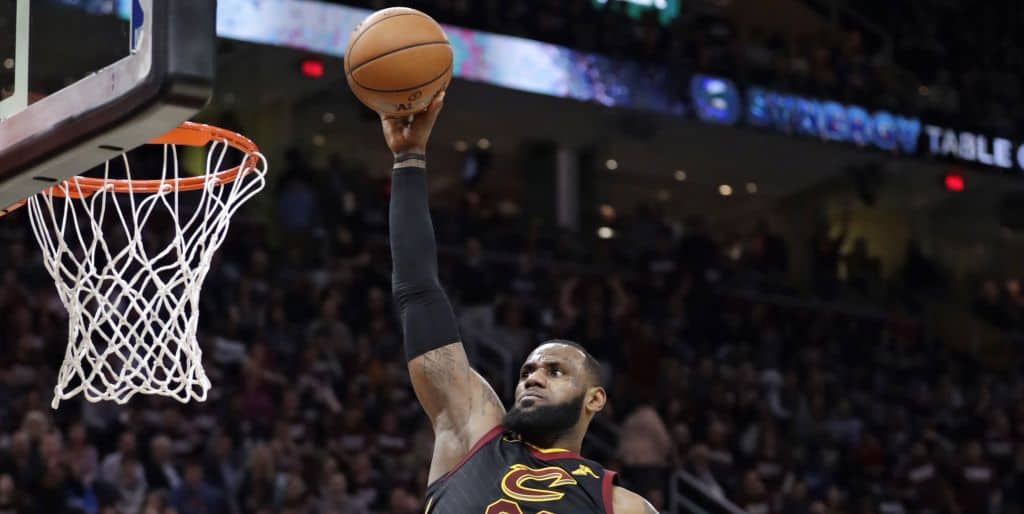 NBA Playoffs: LeBron James' epic start helps Cavaliers even series with ...