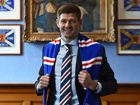 Scottish Premiership: Rangers manager Steven Gerrard signs two-year ...