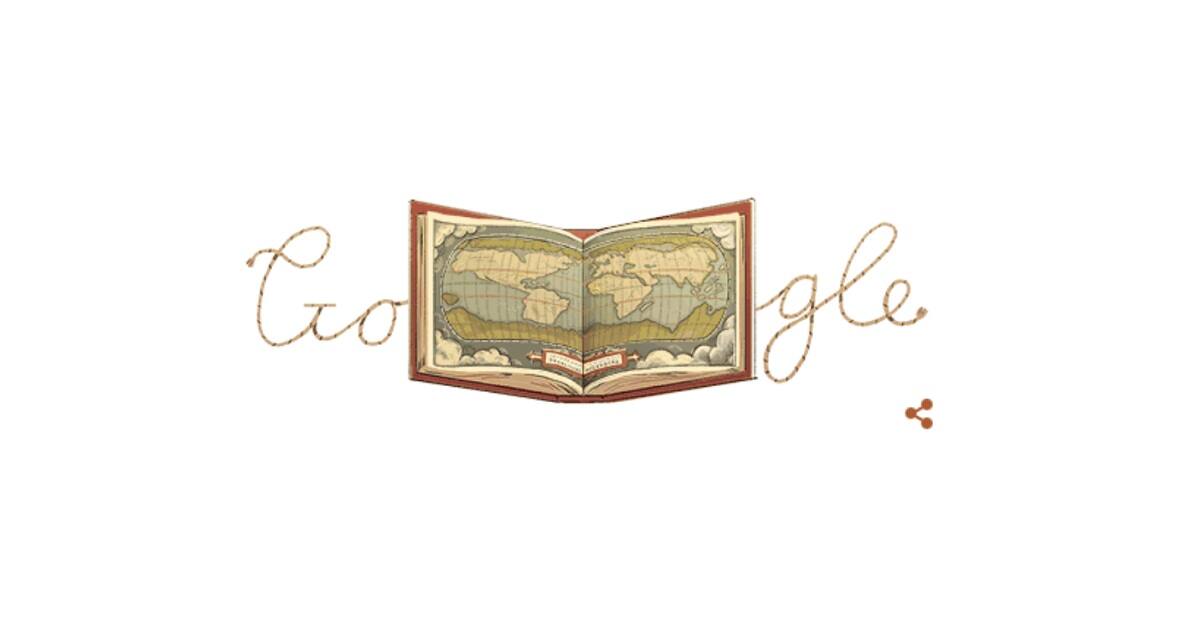 Google Doodle celebrates Abraham Ortelius, who created world's first ...
