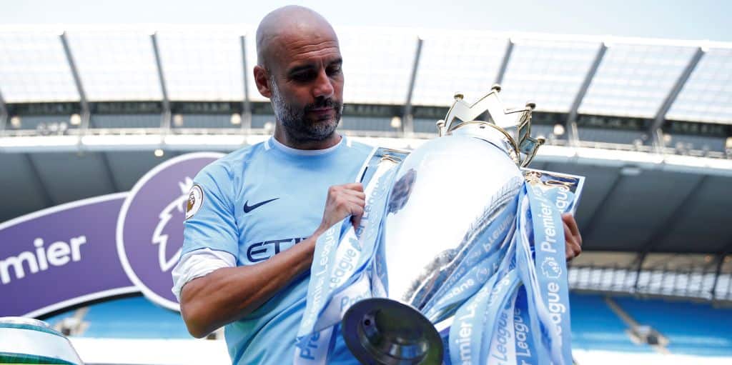 After lifting first Premier League trophy, Manchester City's Pep ...