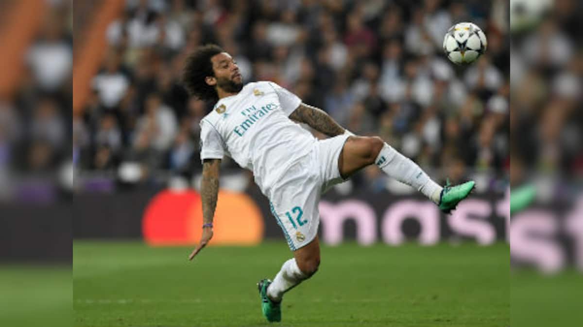 Champions League: Real Madrid left-back Marcelo admits ball hit his ...