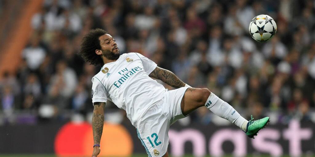Champions League: Real Madrid left-back Marcelo admits ball hit his ...