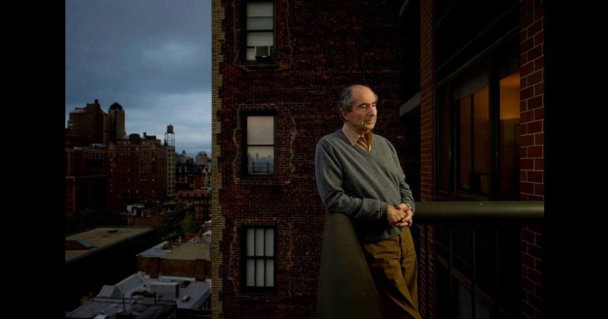 Pulitzer Prize-winning American novelist Philip Roth, known for the ...