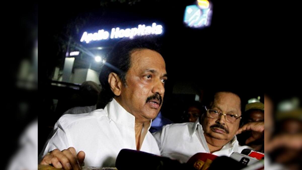 MK Stalin files nomination for post of DMK president, will contest ...