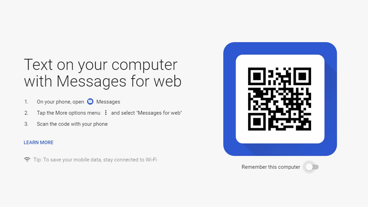 Google finally rolls out Messages for Web for Android devices: Top 5 ...