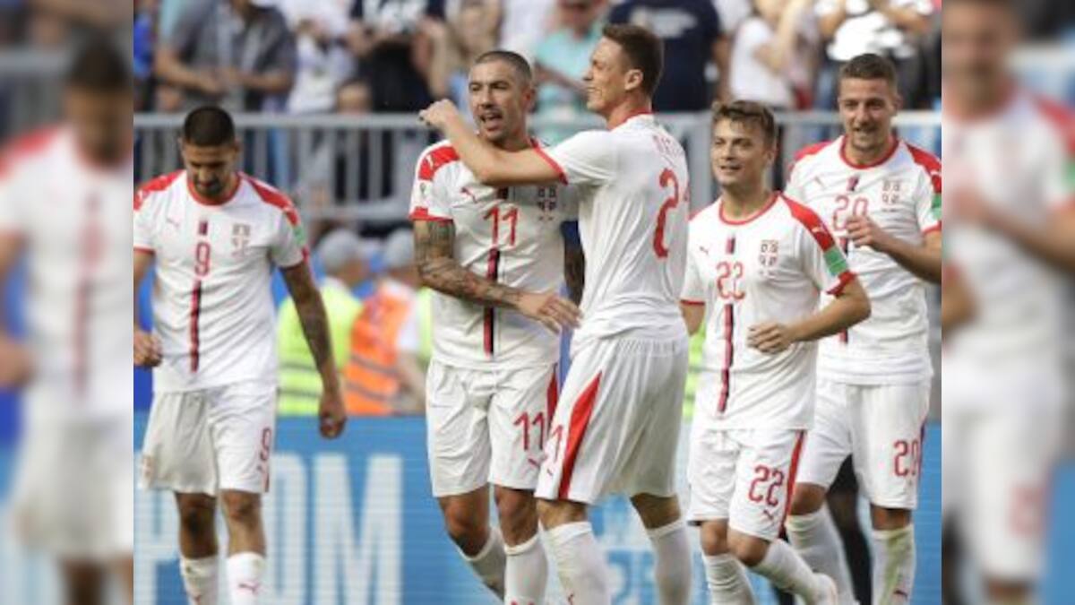 FIFA World Cup 2018: Aleksandar Kolarov's brilliant free-kick gives ...