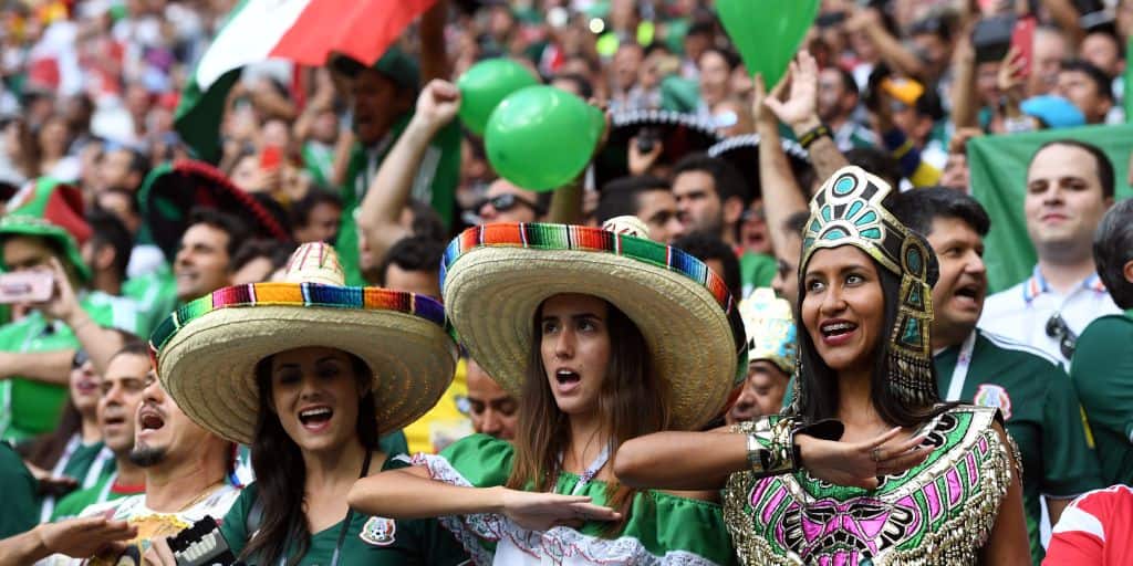 FIFA World Cup 2018: Mexican wave washes over Moscow as vibrant fans ...