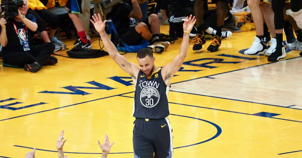 NBA Finals: Stephen Curry adds another signature moment to shooting ...
