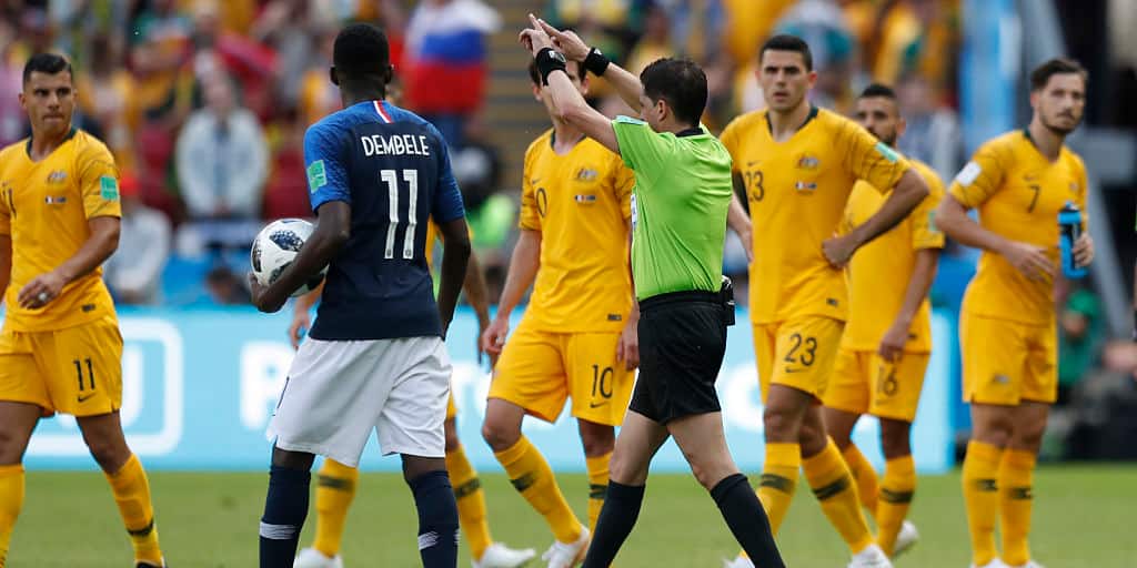 FIFA World Cup 2018: VAR makes debut in tournament during France ...