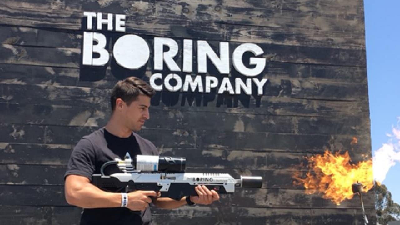 Elon Musks ‘not A Flamethrower Flamethrower Has Now Arrived In The