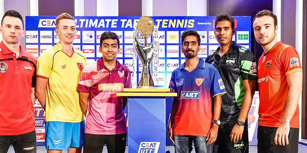 Ultimate Table Tennis 2018: Captains of six teams unveil trophy as ...