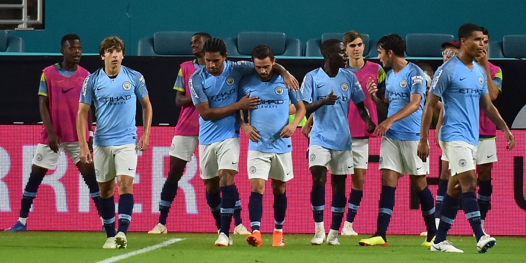 International Champions Cup Bernardo Silva Scores Brace As Manchester