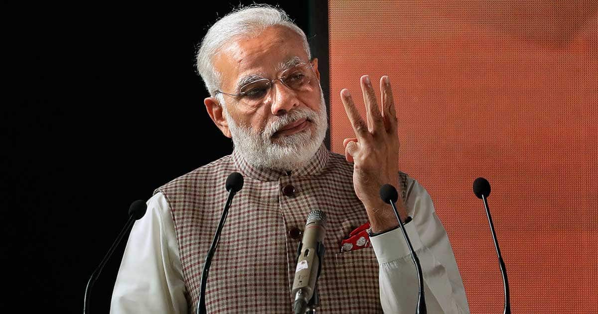 Narendra Modi tears into Congress, enumerates NDA's achievements during ...