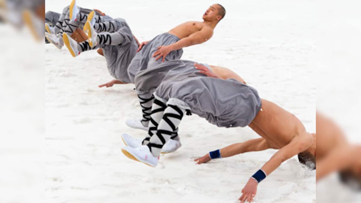Chinese sports authorities recruit Shaolin monks, teach them snow and ...