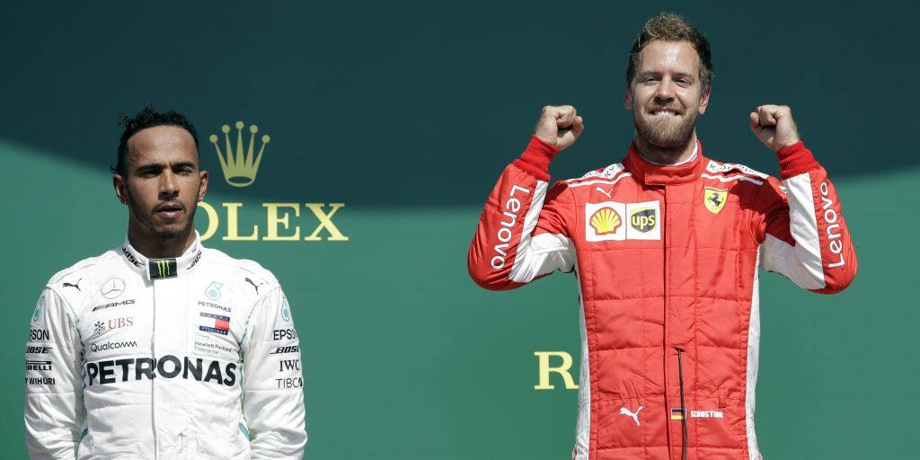 British Grand Prix: Sebastian Vettel wrecks Lewis Hamilton's home-race ...