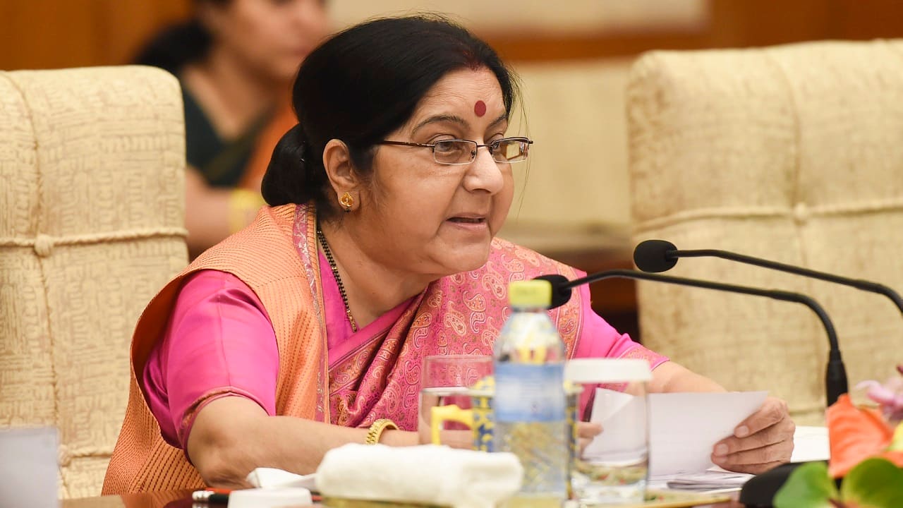 External Affairs Minister Sushma Swaraj says passports damaged during ...