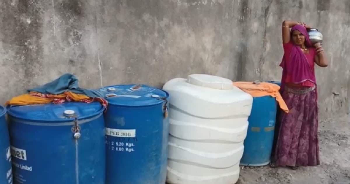 India's water crisis: In Rajasthan's Bhilwara, residents lock barrels ...