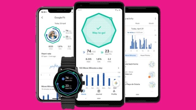 Google Fit redesigned and updated with cleaner UI and focus on heart ...