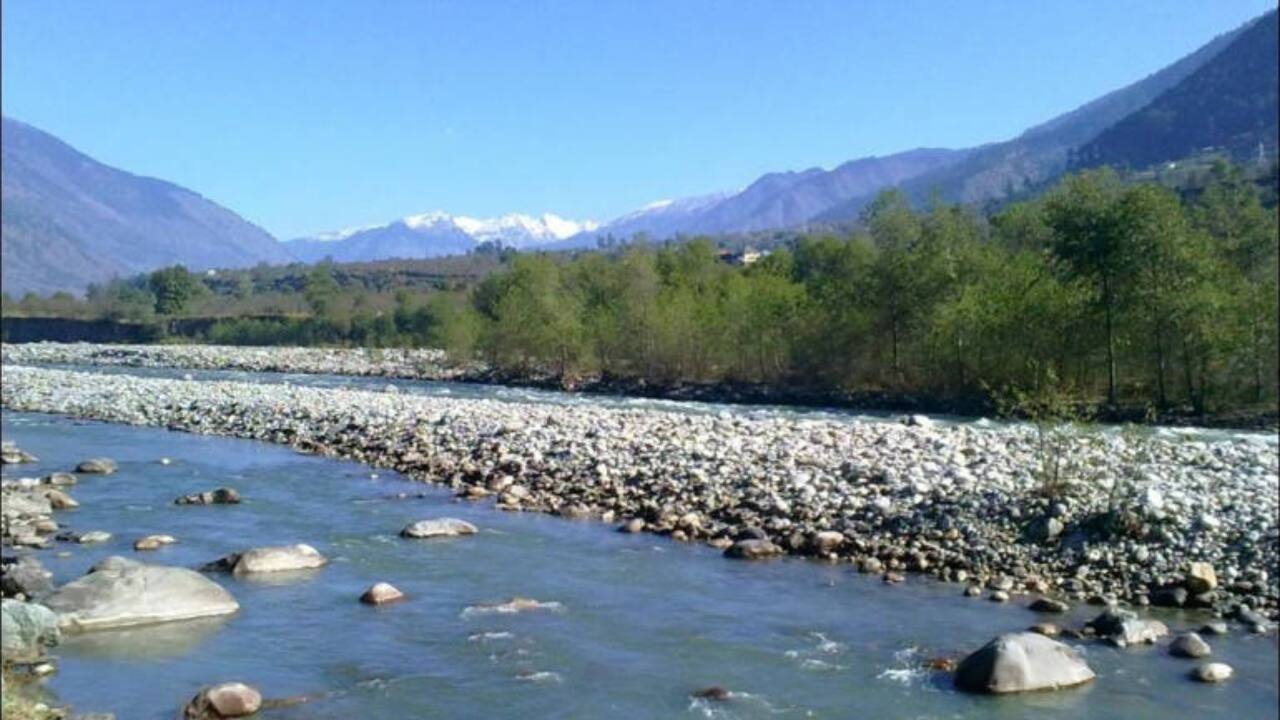 Water released from Pandoh dam in Himachal Pradesh's Mandi district ...