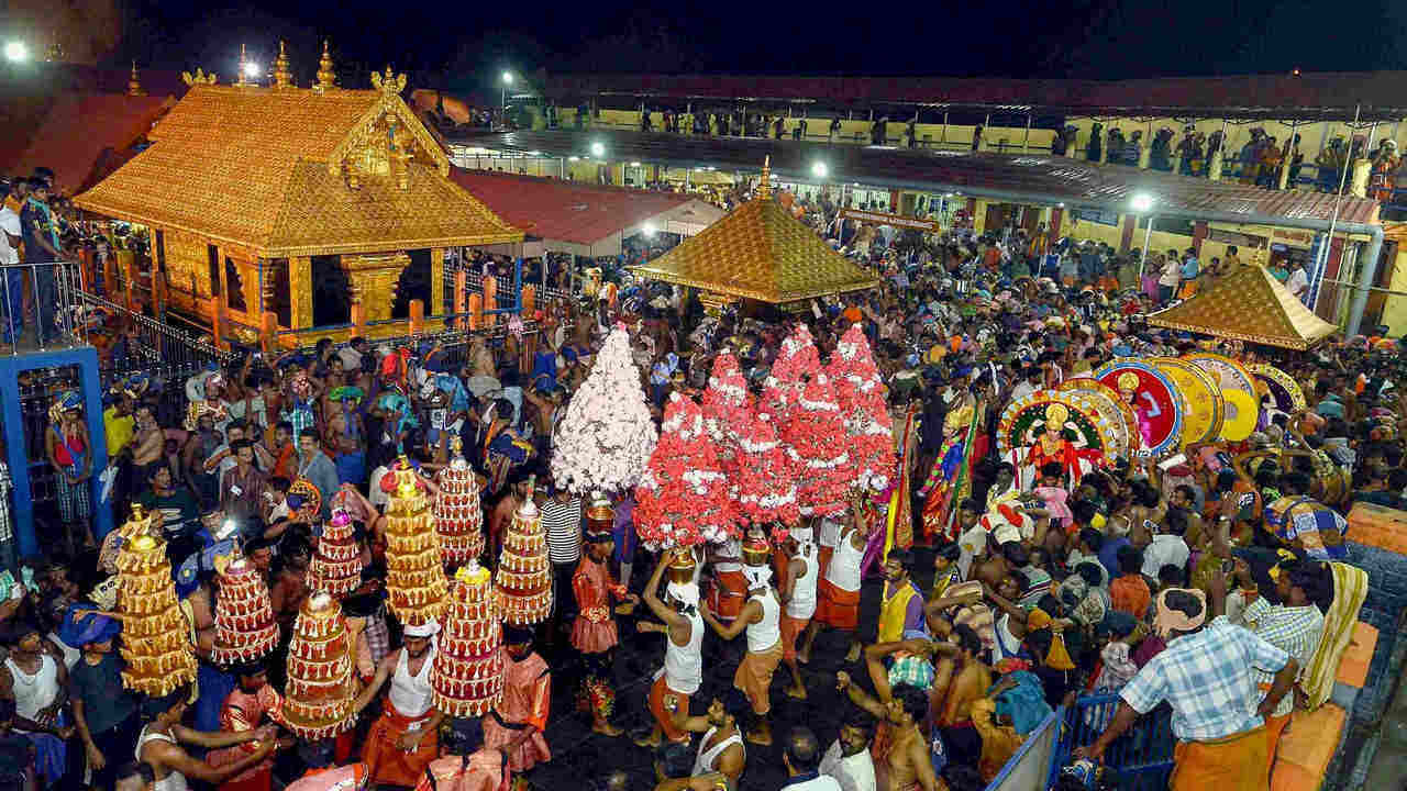 Sabarimala temple updates: Security stepped up in Pamba, Nilakkal as ...