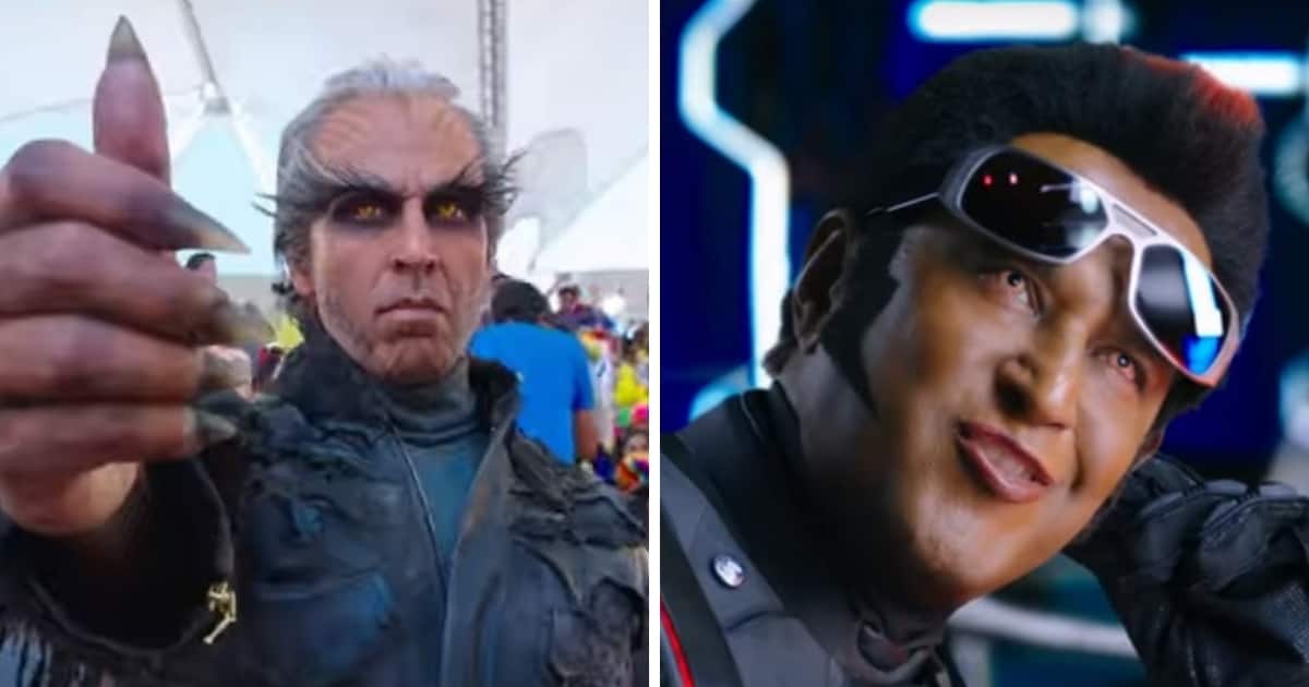 2.0 teaser: Akshay Kumar, Rajinikanth play cat and mouse in director Shankar's VFX spectacle ...