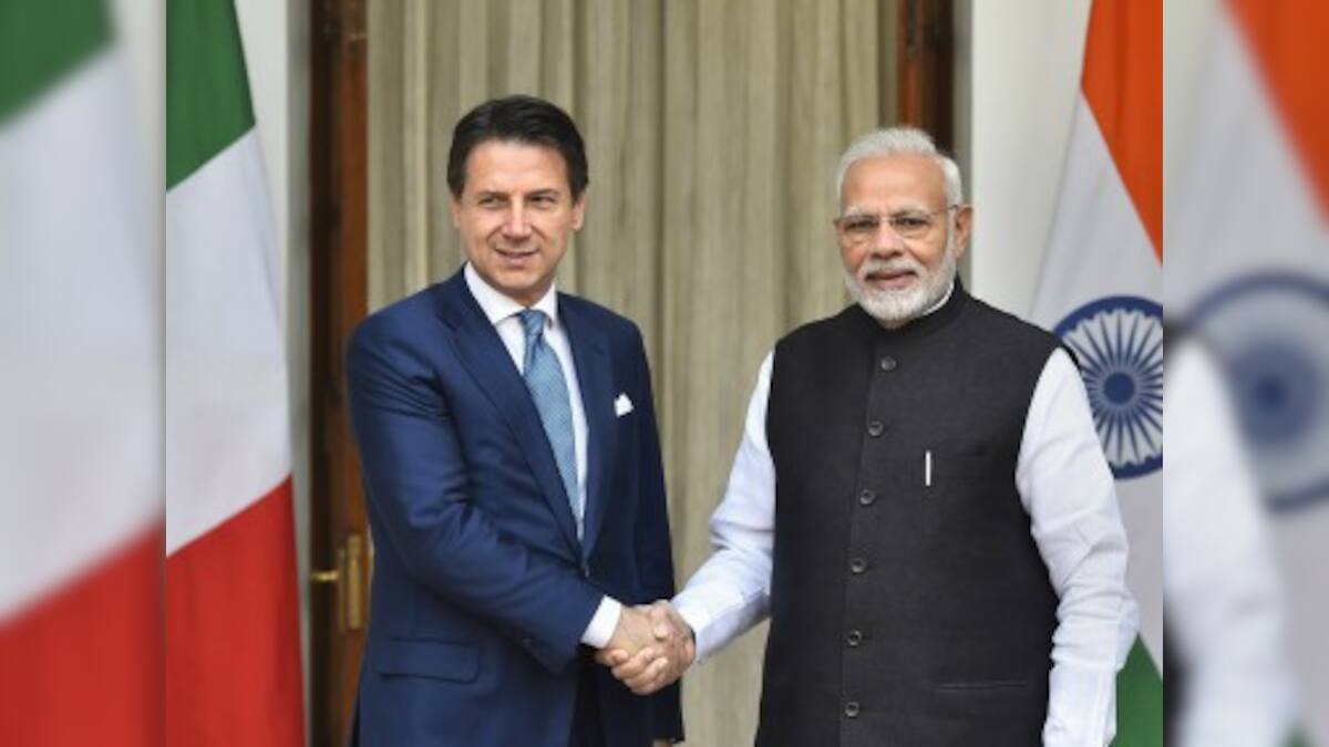Narendra Modi holds talks with Italian PM Giuseppe Conte, discusses ...
