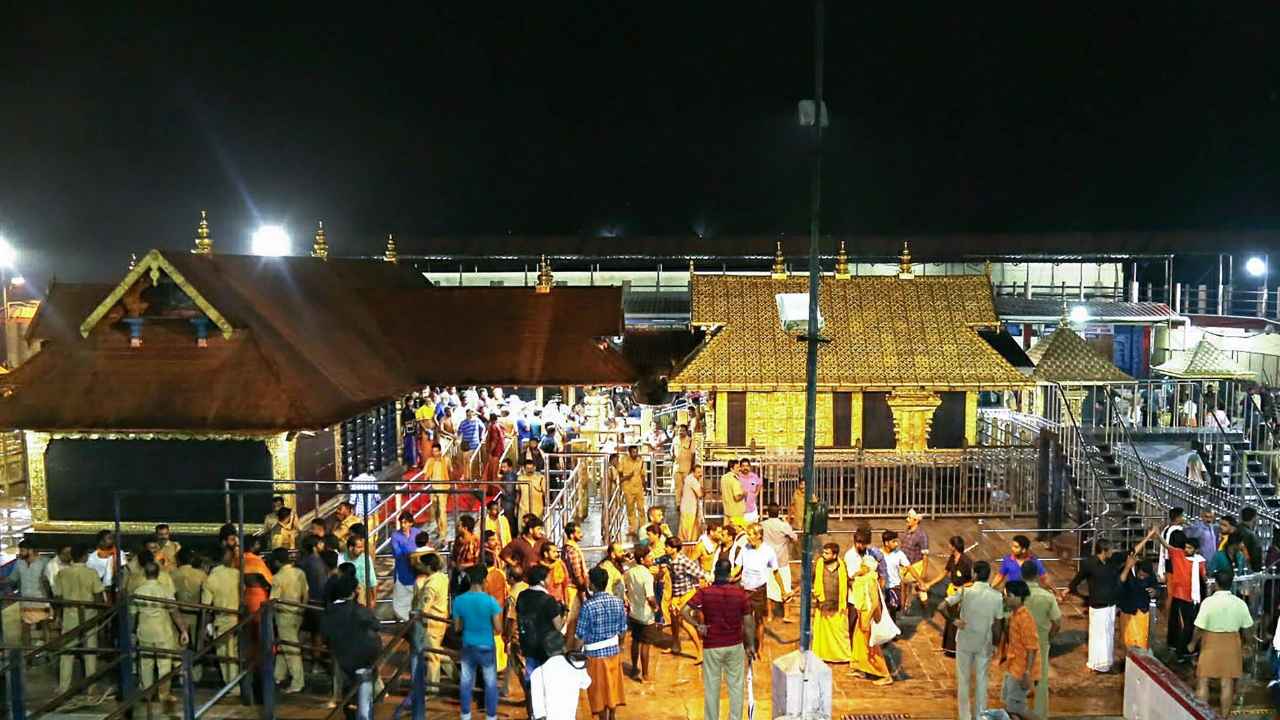 Sabarimala temple doors open for devotees amid high security; 30-year ...