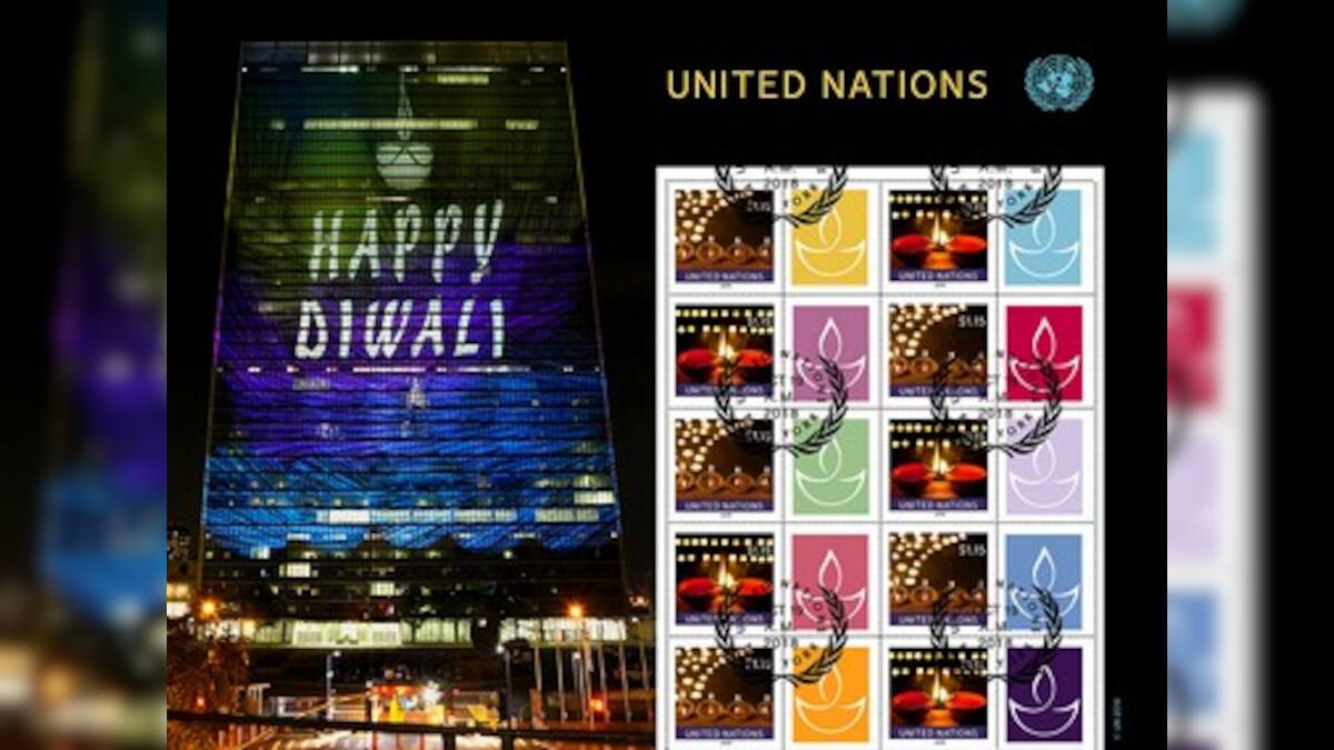 UN postal agency issues special Diwali postage stamp to commemorate ...