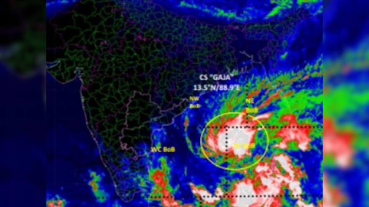 Cyclone Gaja to make landfall between Chennai, Nagapattinam on Thursday ...