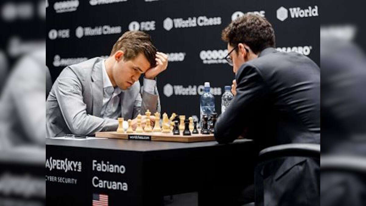 World Chess Championship: Magnus Carlsen has narrow escape in 80-move ...