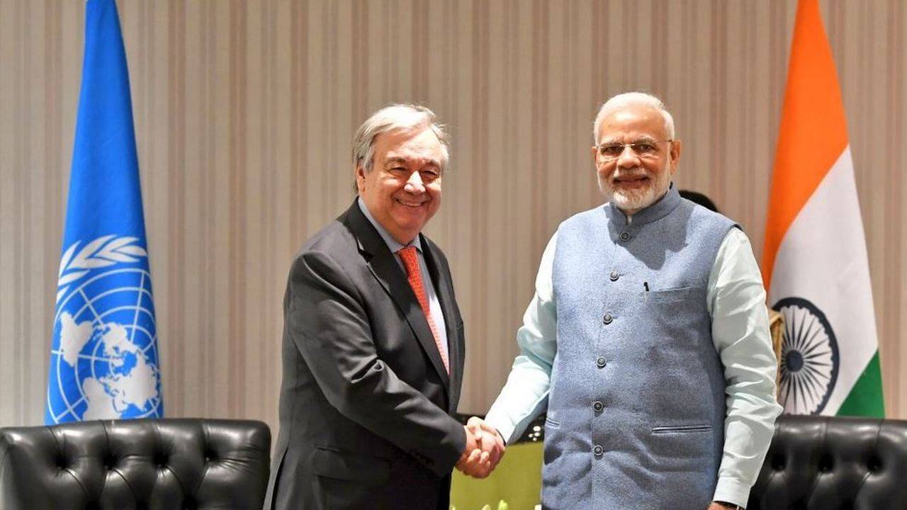 Narendra Modi assures UN chief Antonio Guterres that India will play ...