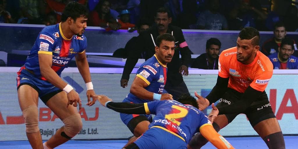Pro Kabaddi 2018: UP Yoddha produce all-round performance to beat U ...
