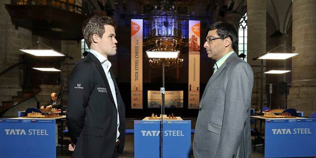 Tata Steel Chess: Magnus Carlsen cements top spot after beating ...