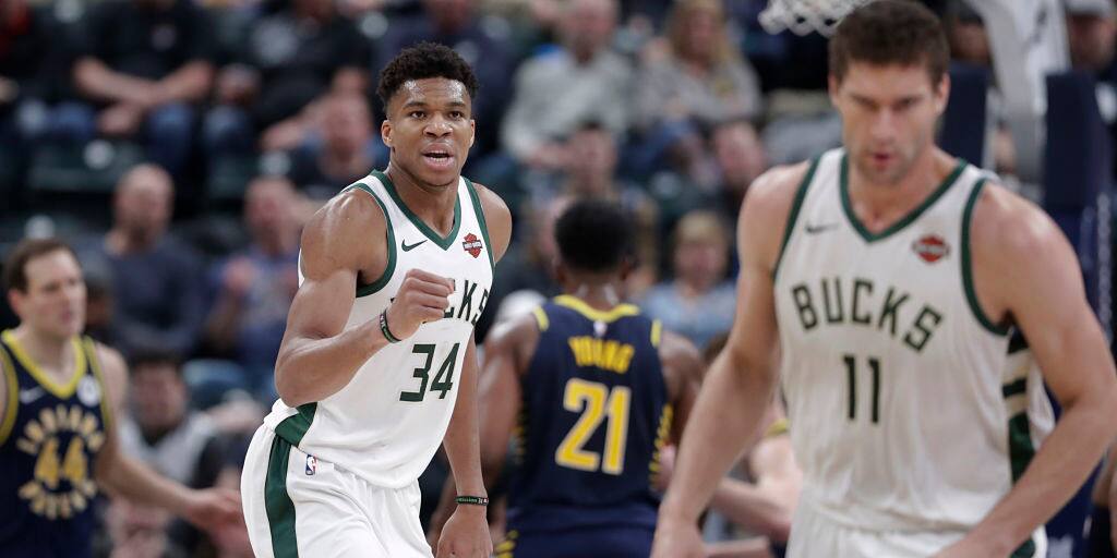 NBA: Giannis Antetokounmpo dominates as Bucks beat Pacers; Warriors ...