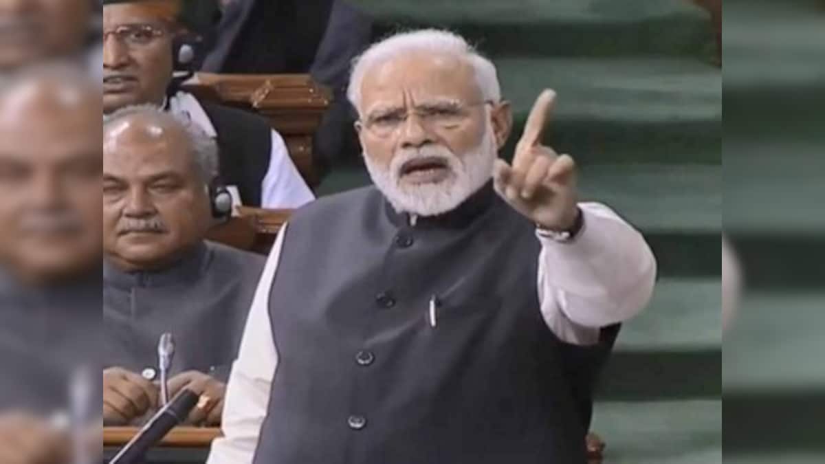 Narendra Modi in Lok Sabha says plaque under PM's chair in House had ...