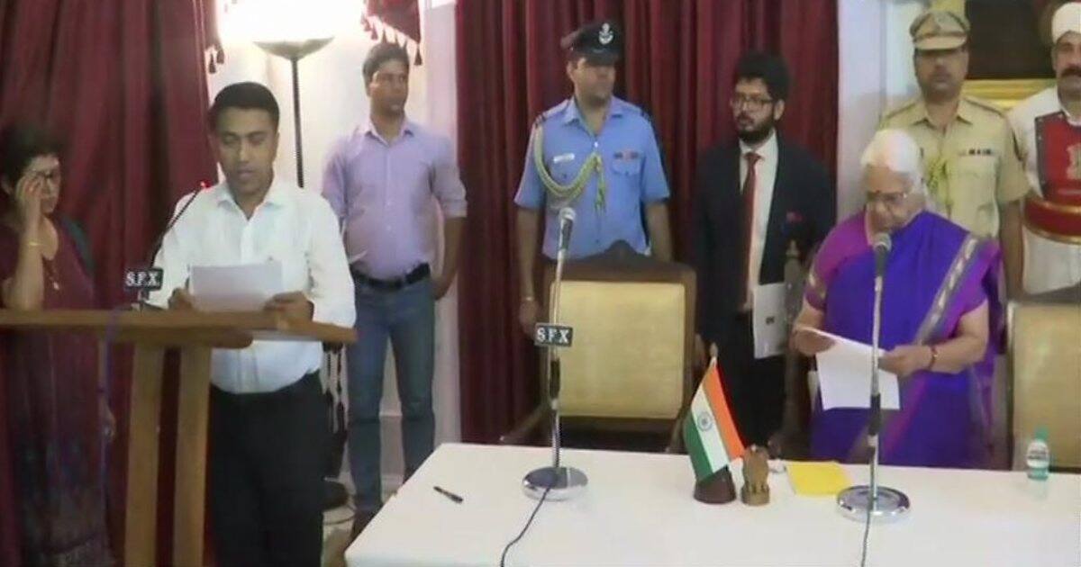 Pramod Sawant takes over as Goa chief minister; two deputy CMs and 11 ...