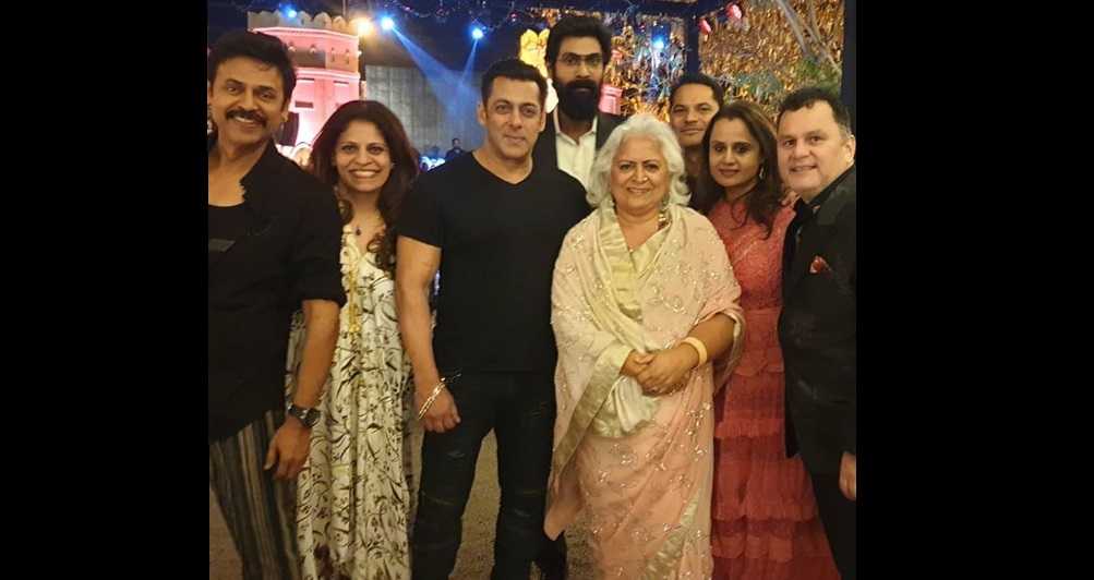 Watch: Salman Khan dances with Venkatesh at his daughter Aashritha ...