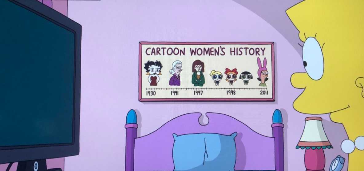 The Simpsons pay tribute to iconic female cartoon characters; Twitter ...