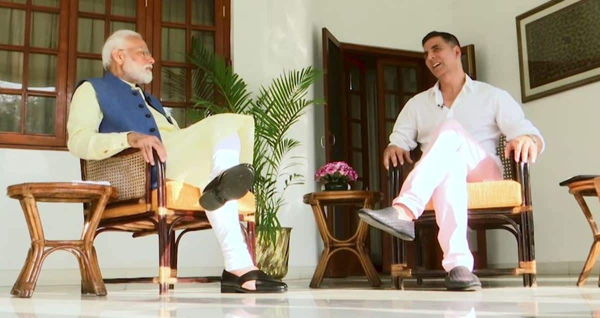 Akshay Kumar interviews Narendra Modi: An artistic appreciation of PM ...